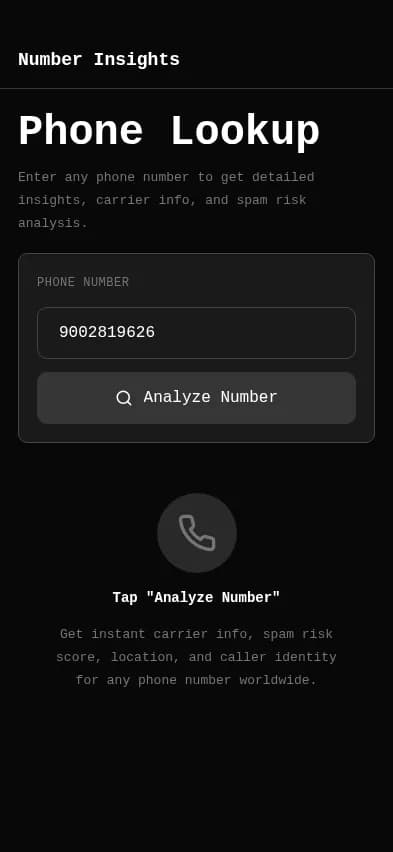 Number Insights