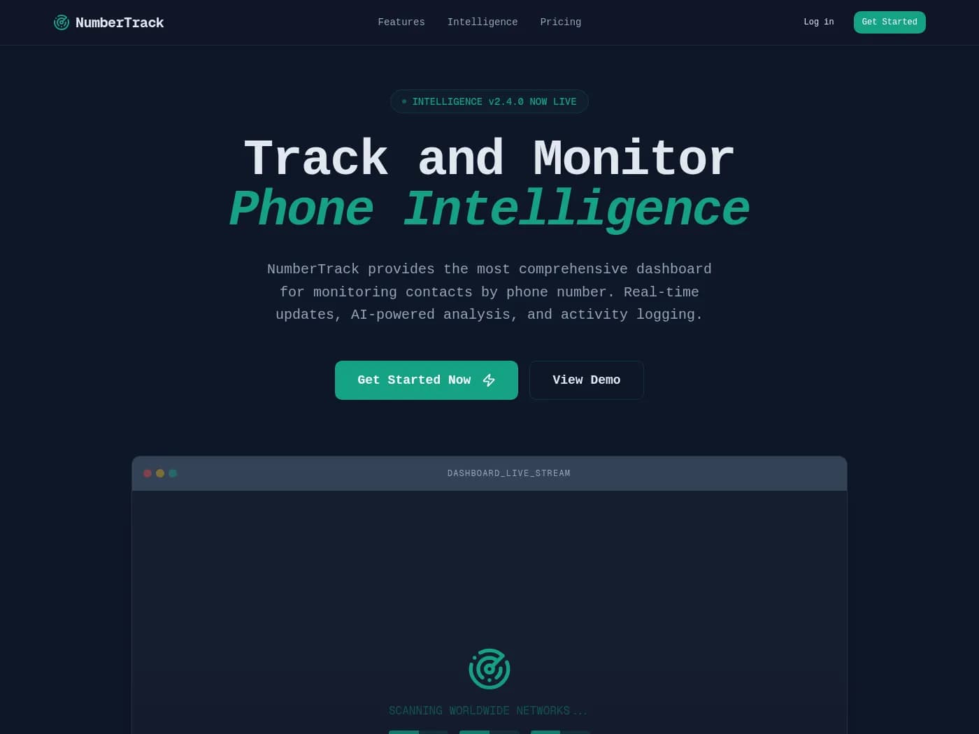 NumberTrack
