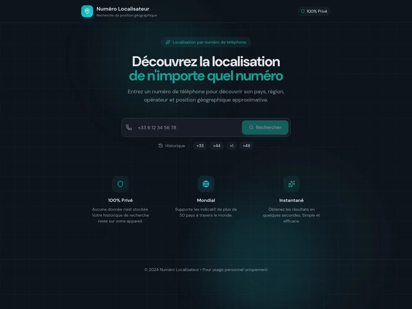 Numéro Localisateur