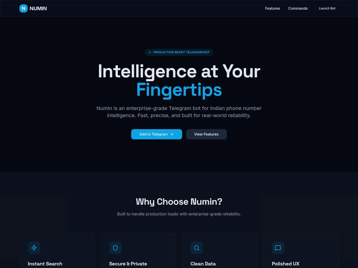 Numin Telegram Bot