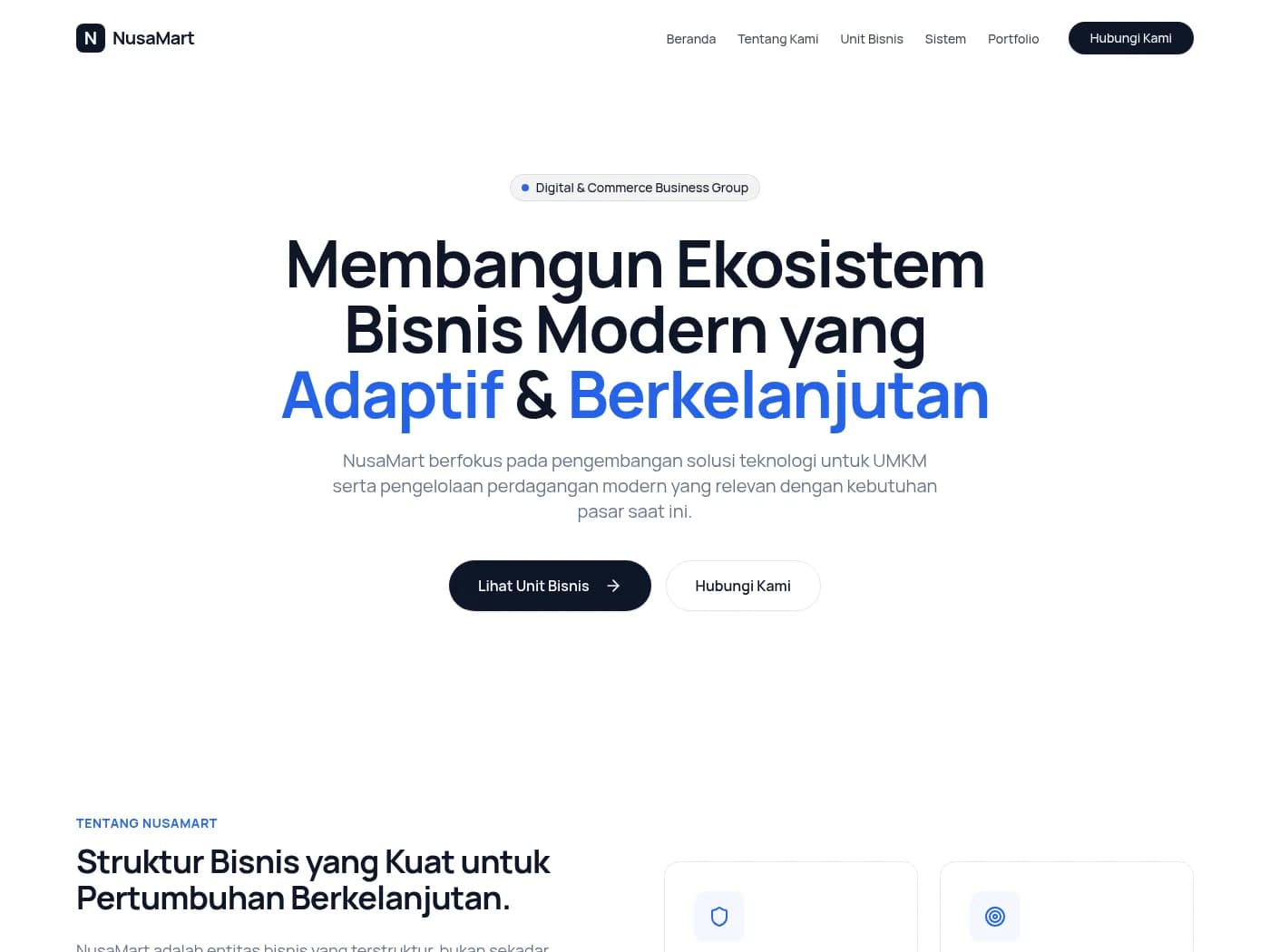 NusaMart Company Profile
