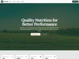 NutraAg Business Website