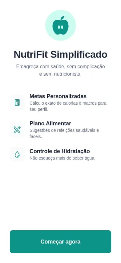 NutriFit Simplificado
