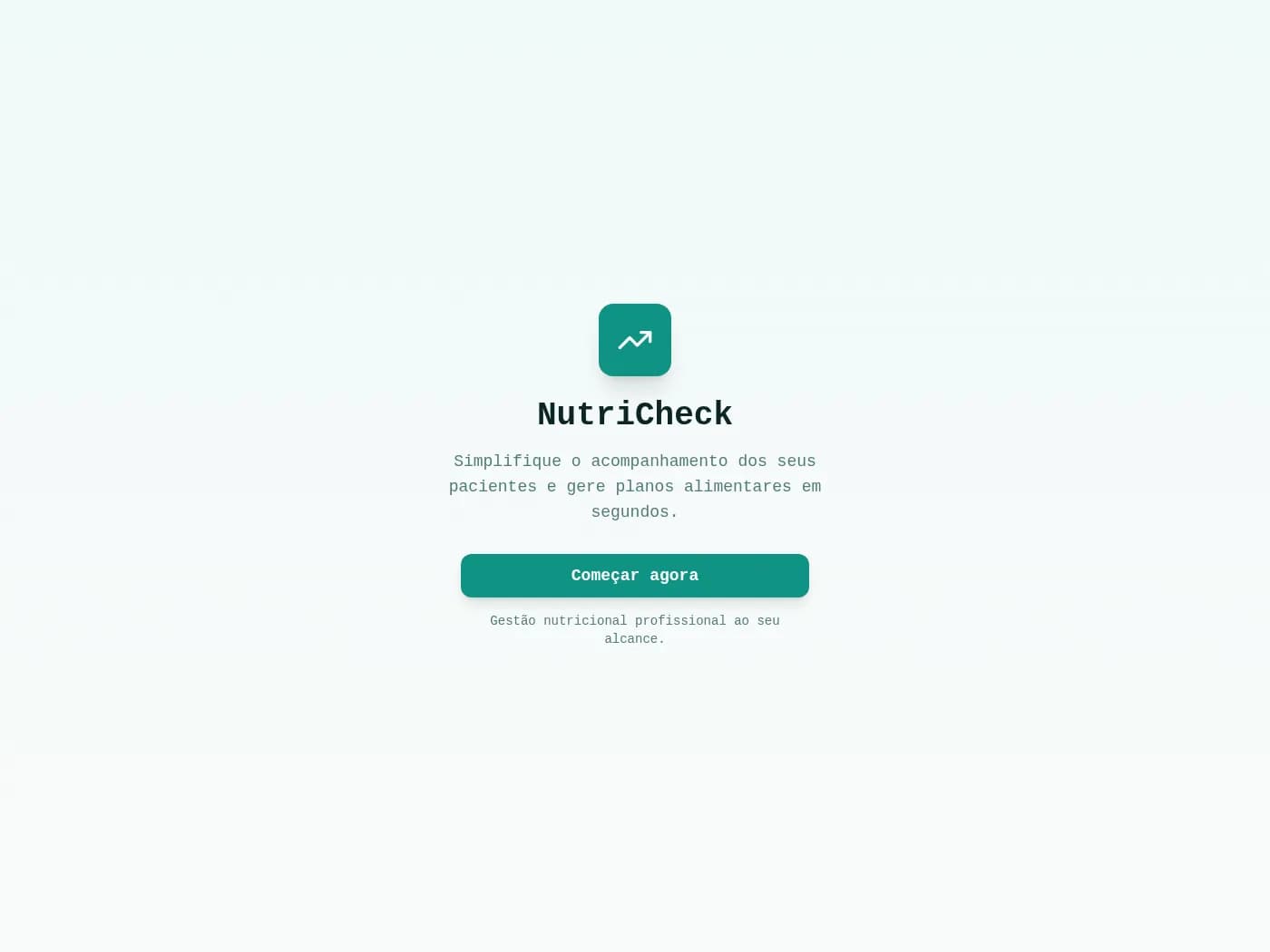 NutriCheck SaaS