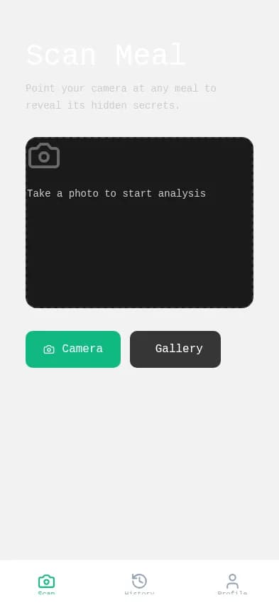 NutriLens AI Food Scanner