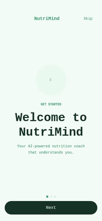 NutriMind Mobile Coach