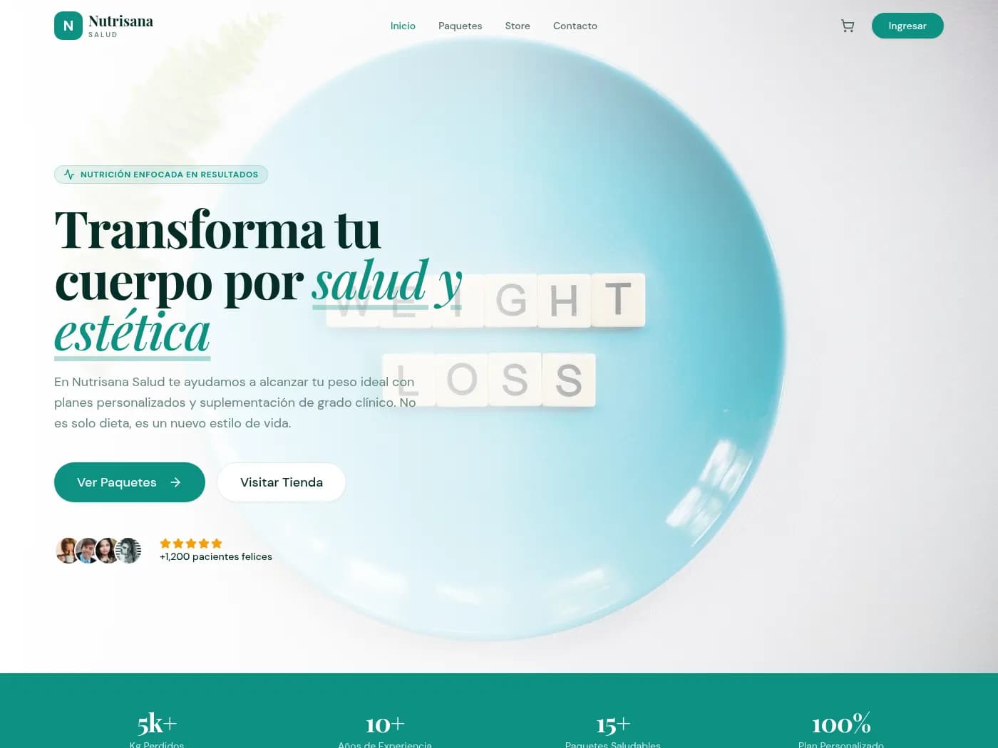 Nutrisana Health Web