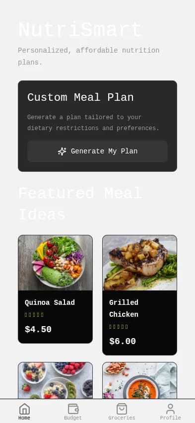 NutriSmart Mobile