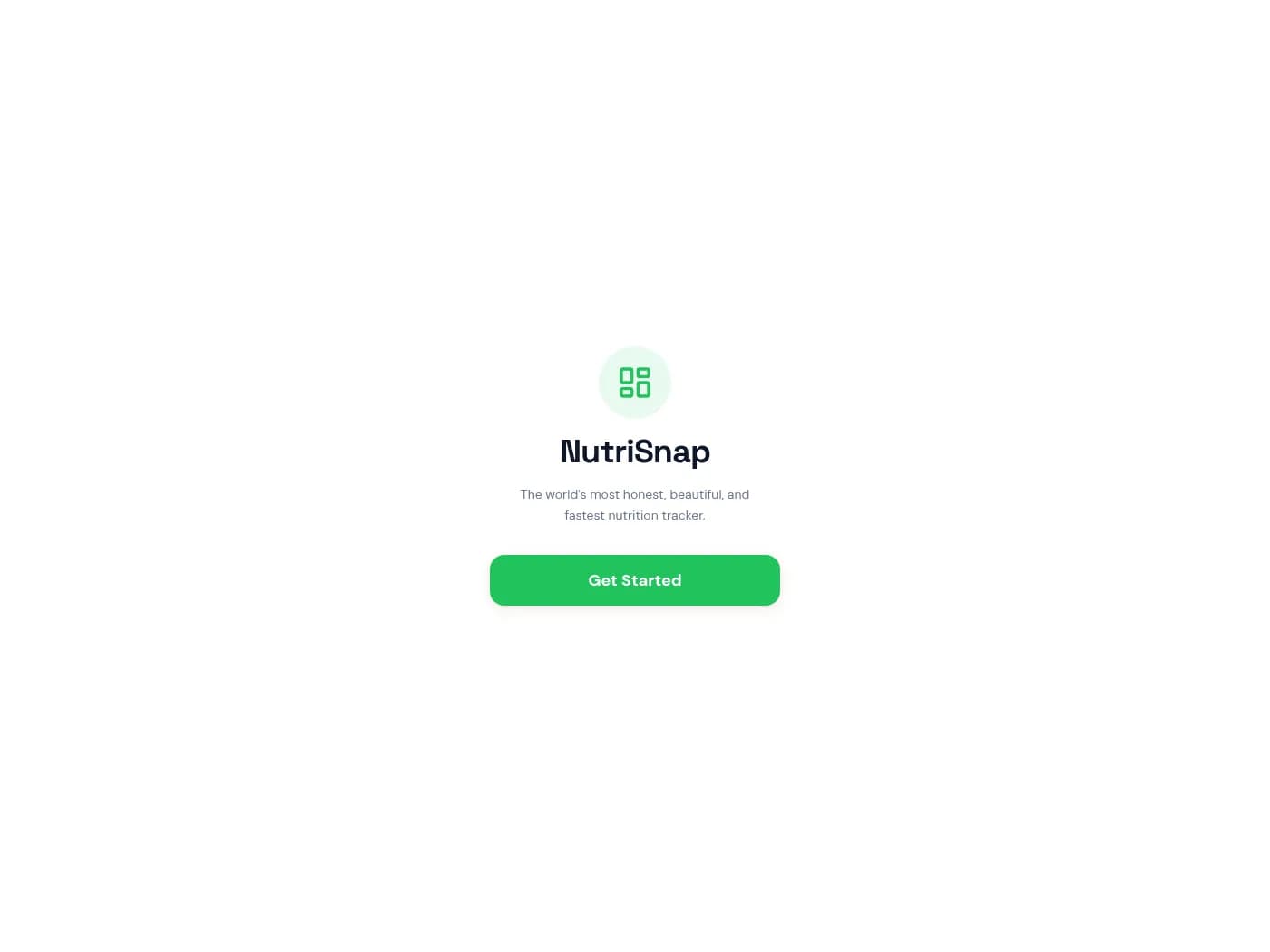 NutriSnap AI Tracker
