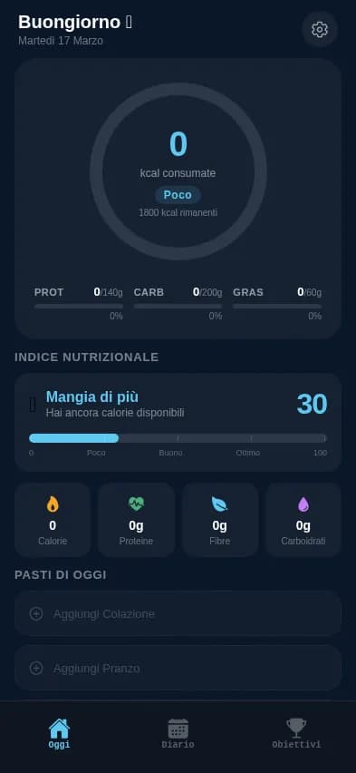 NutriTrack Mobile Coach