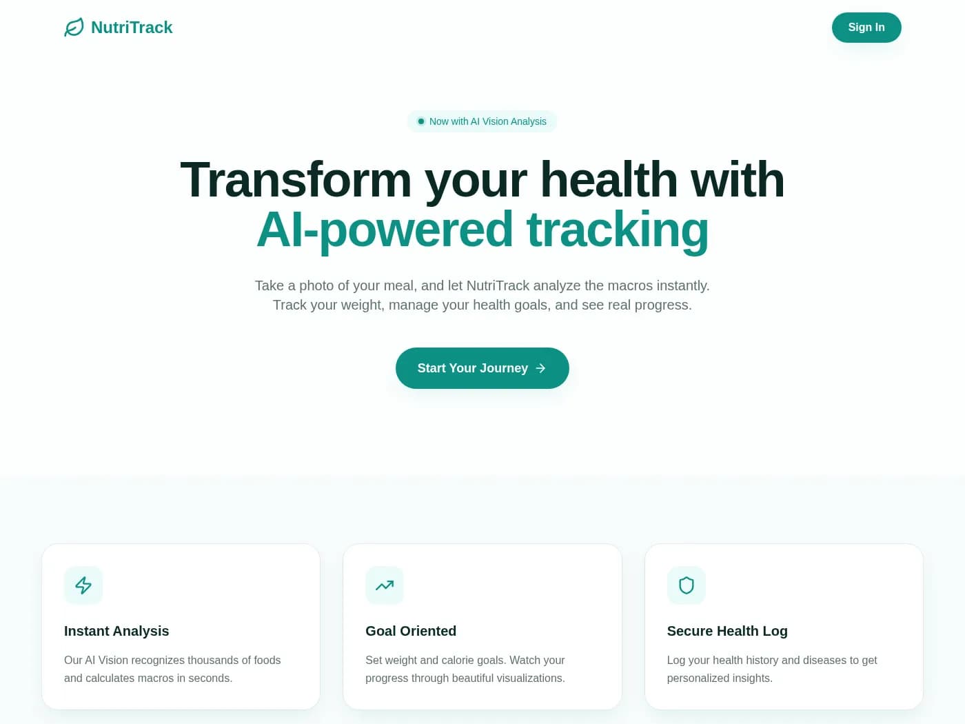 NutriTrack Pro