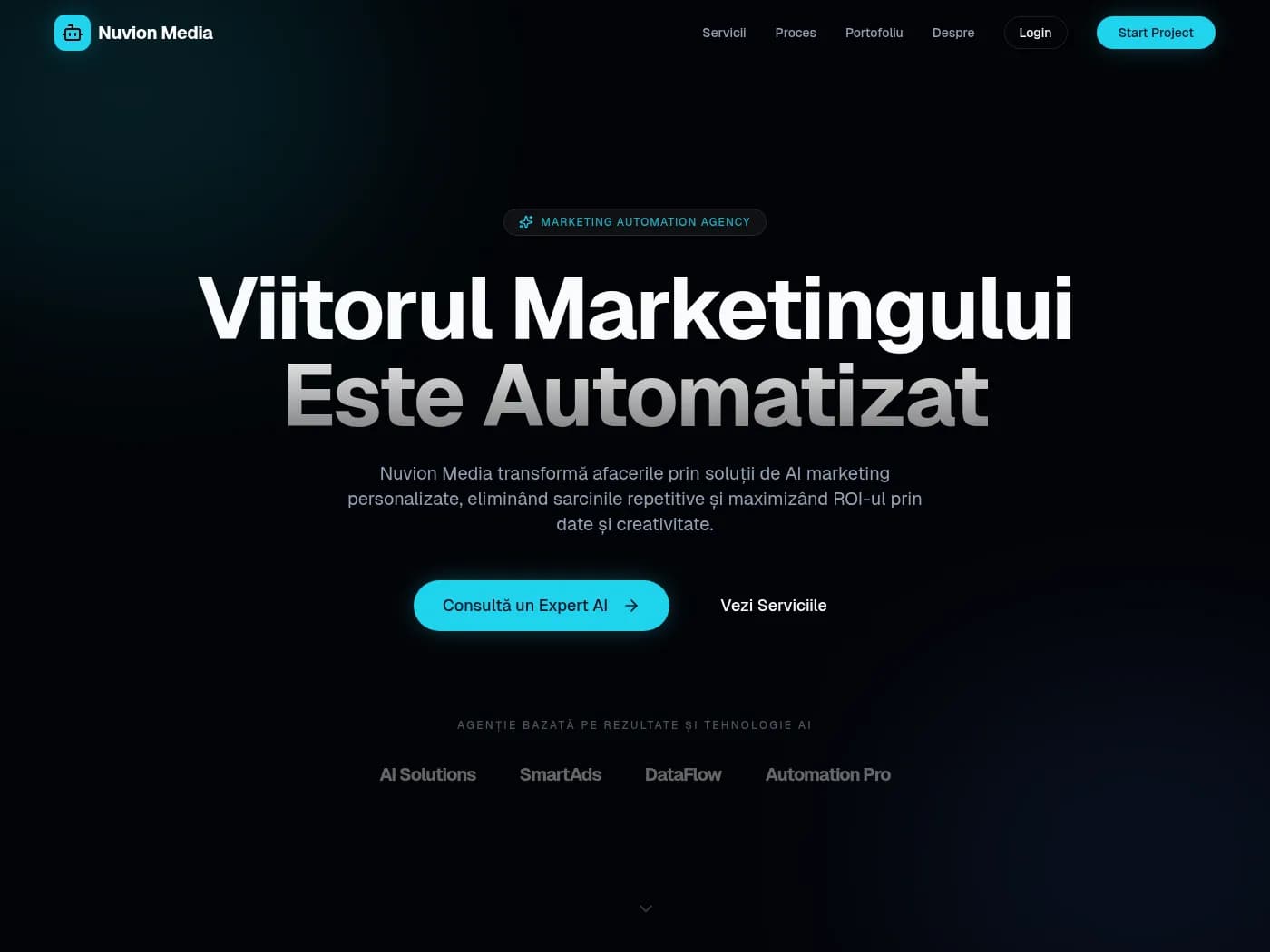 Nuvion Media Site