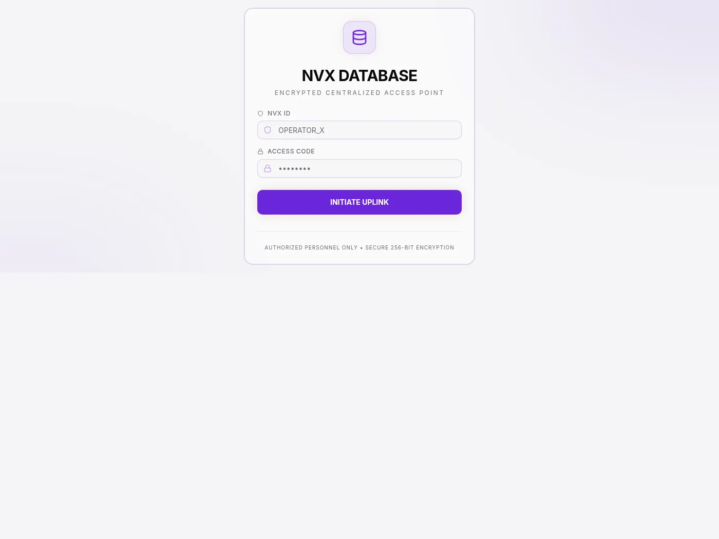 NVX Database Cloud