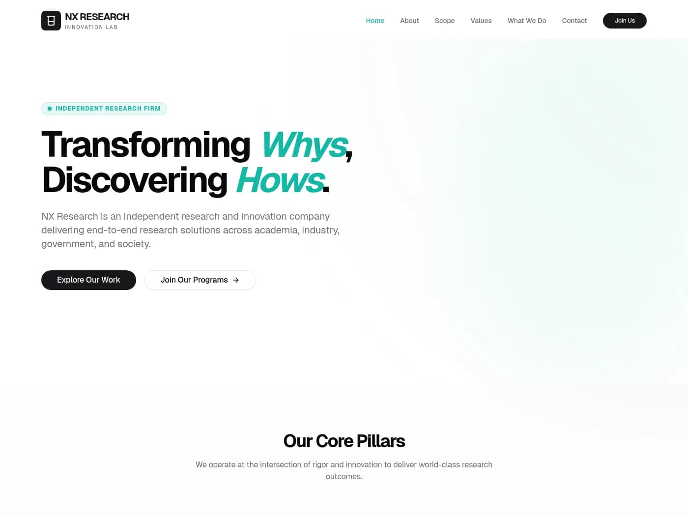 NX Research Website