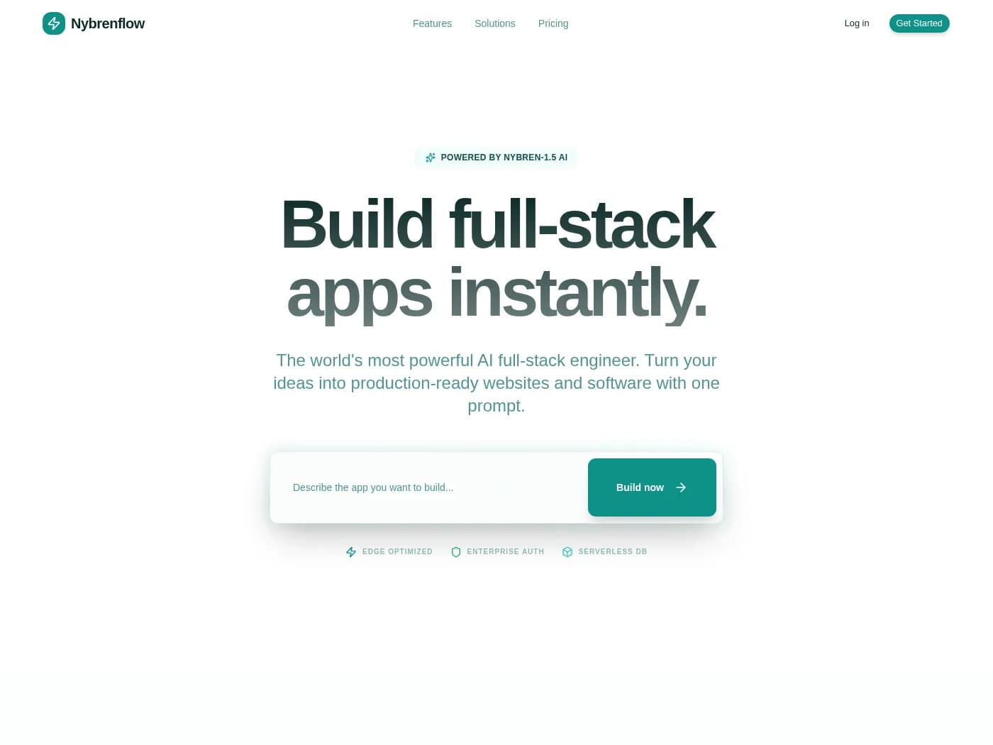 Nybrenflow App Builder