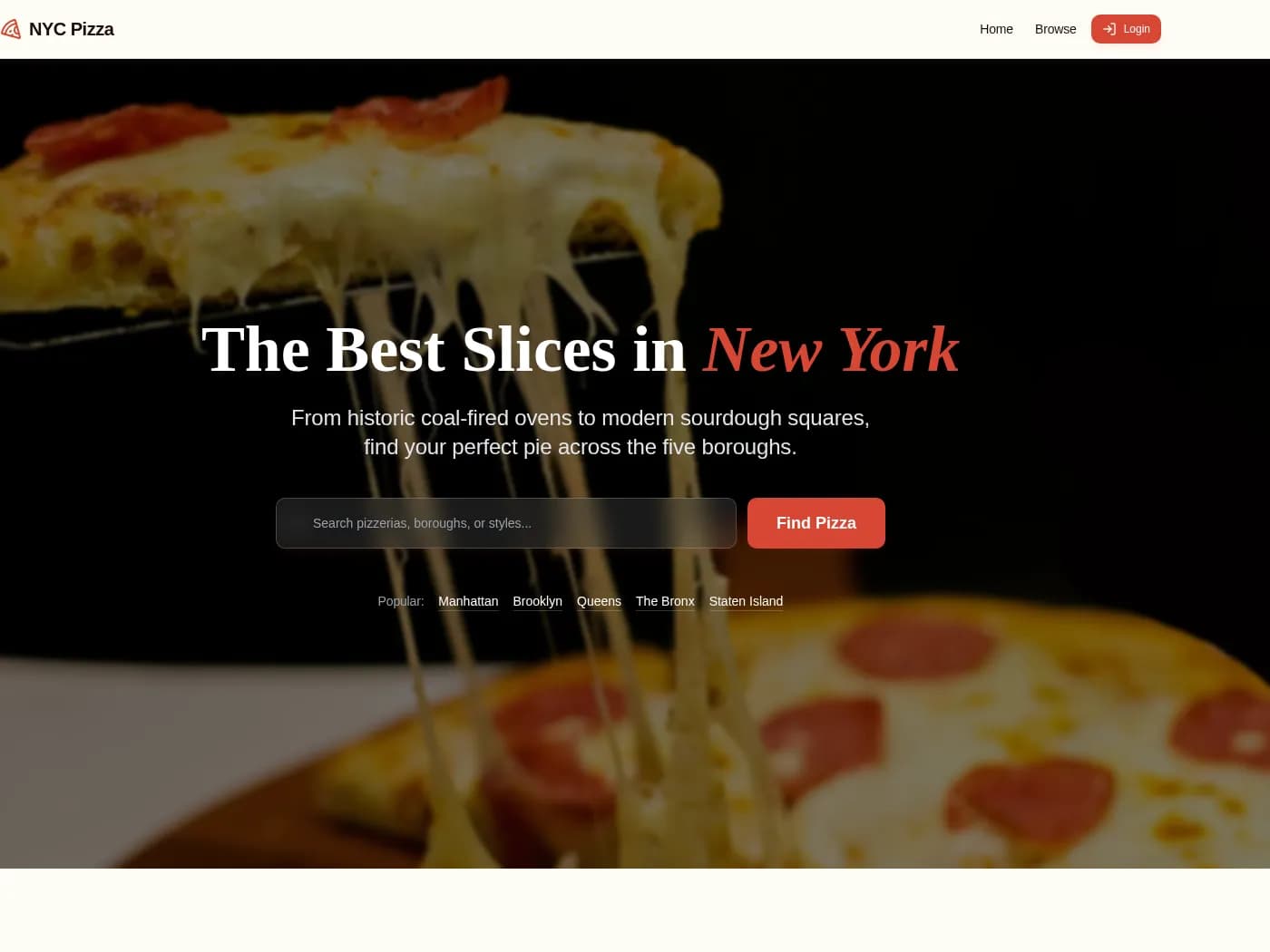 NYC Best Pizzerias