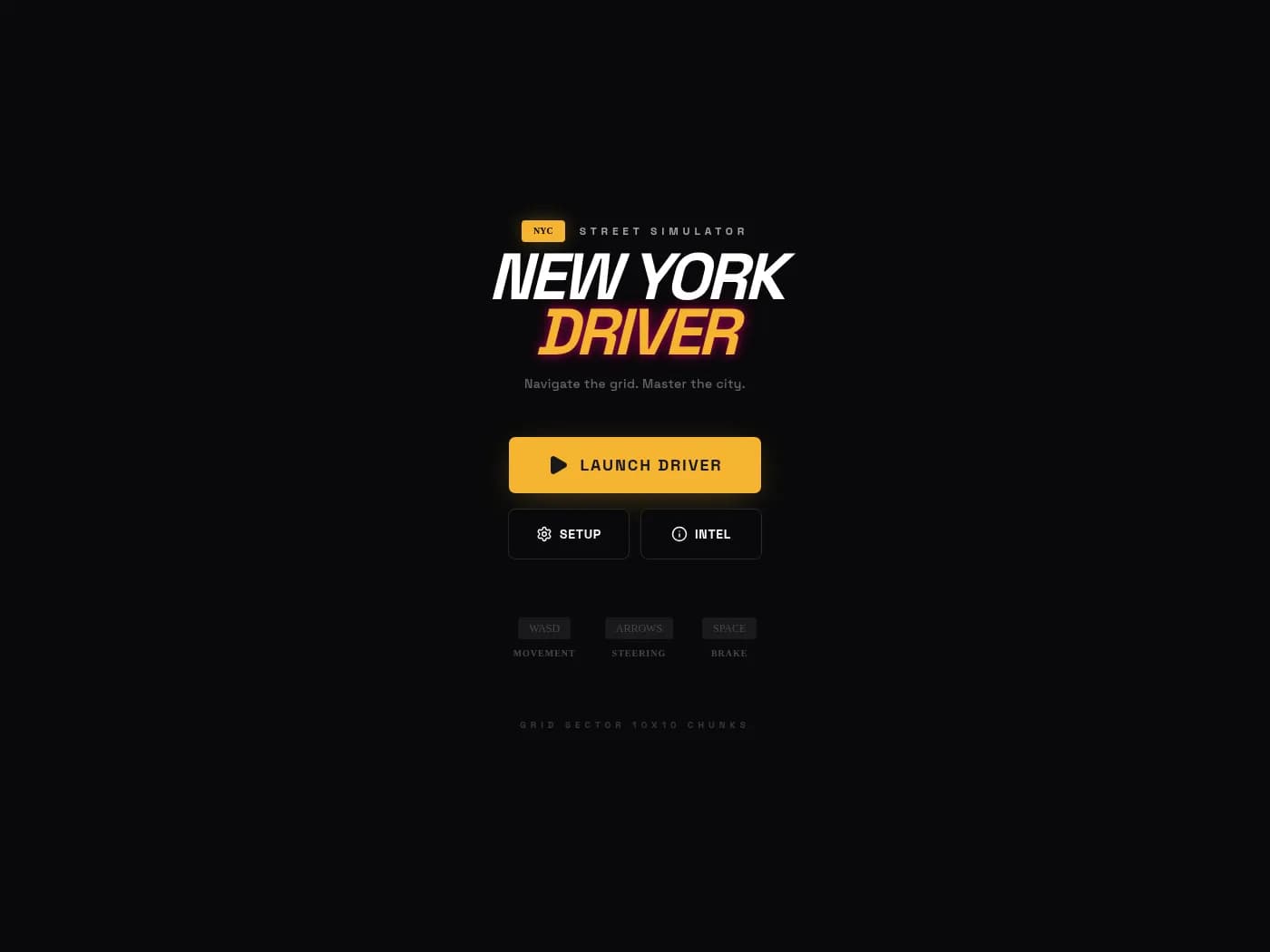 NYC Driver Game