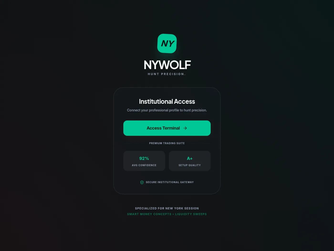 NYWOLF AI Trading Suite