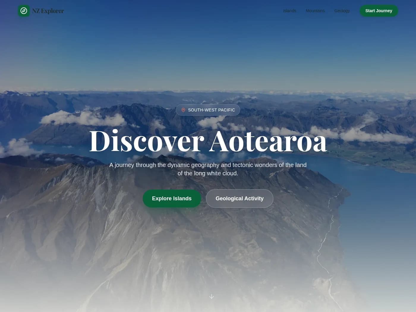 NZ Explorer Web Guide