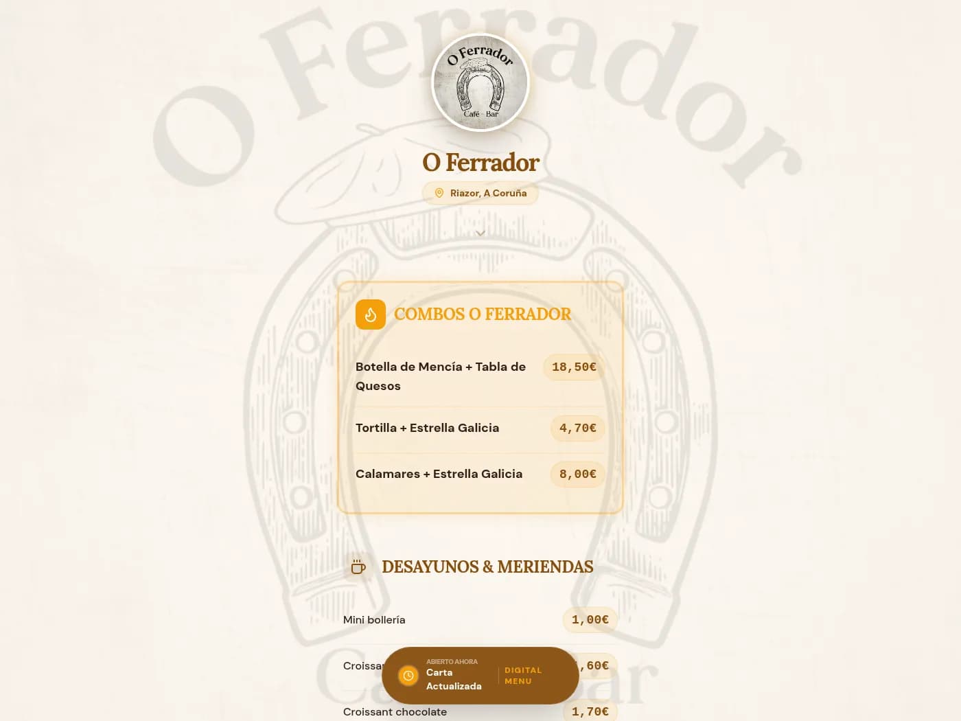 O Ferrador Carta Digital