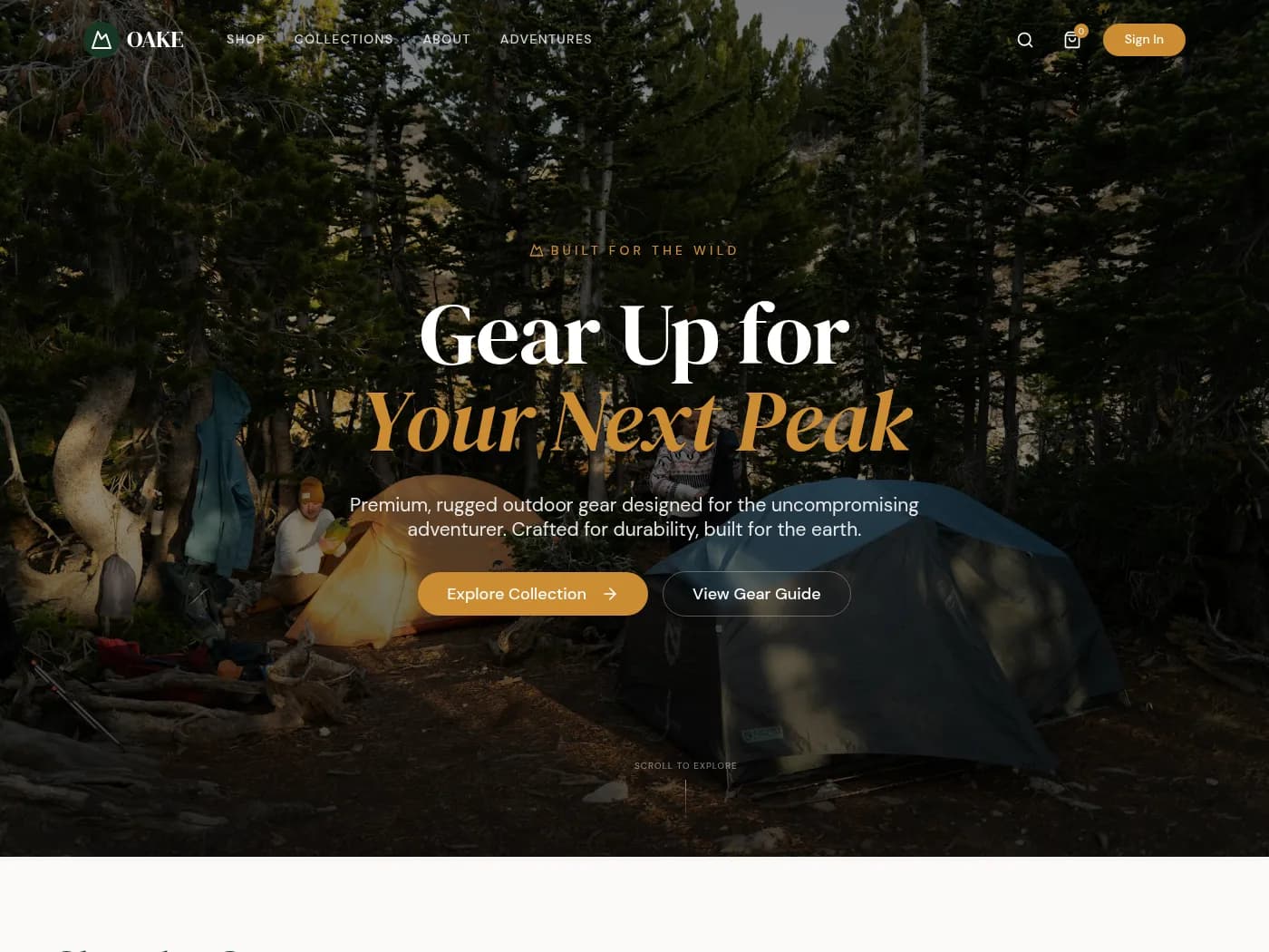 Oake Outdoor Marketplace