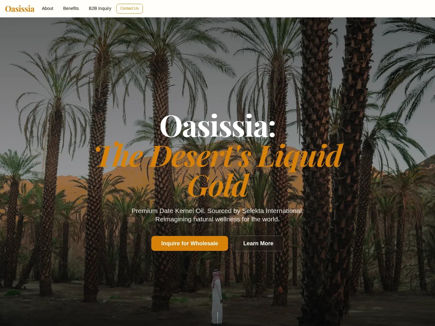 Oasissia Date Kernel Oil Site