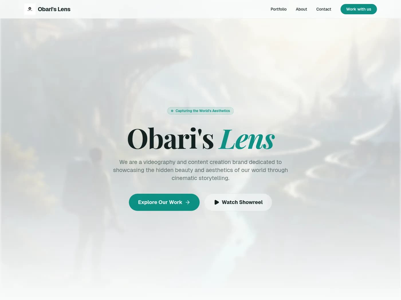 Obari's Lens Logo