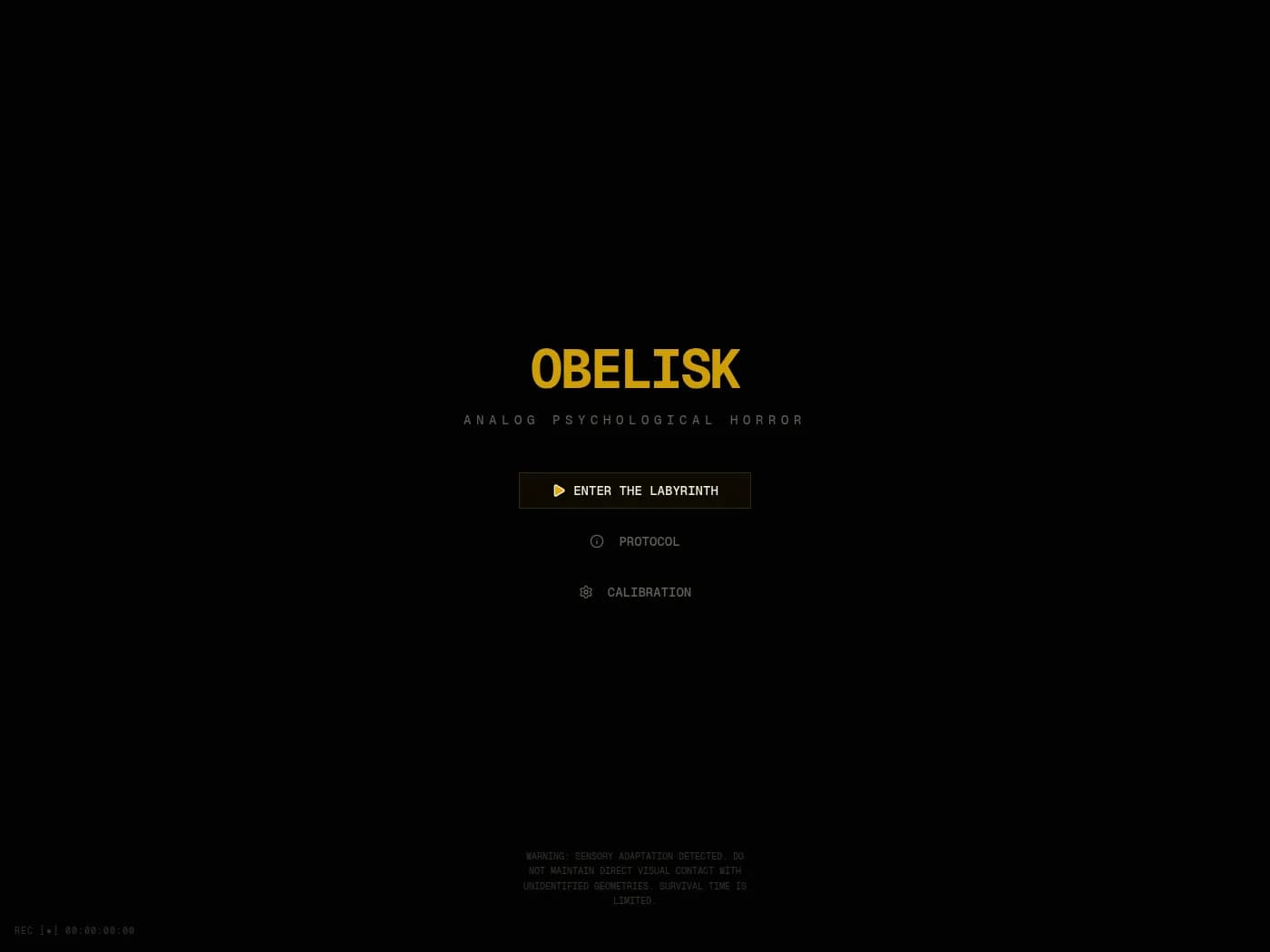 Backrooms Obelisk Horror