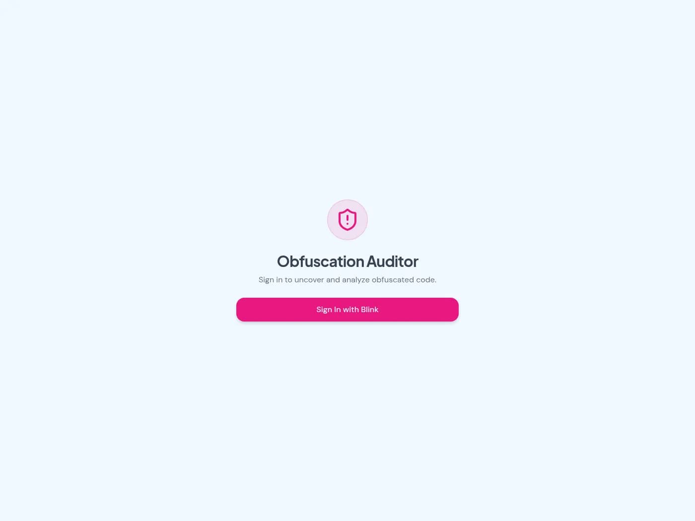 Obfuscation Auditor