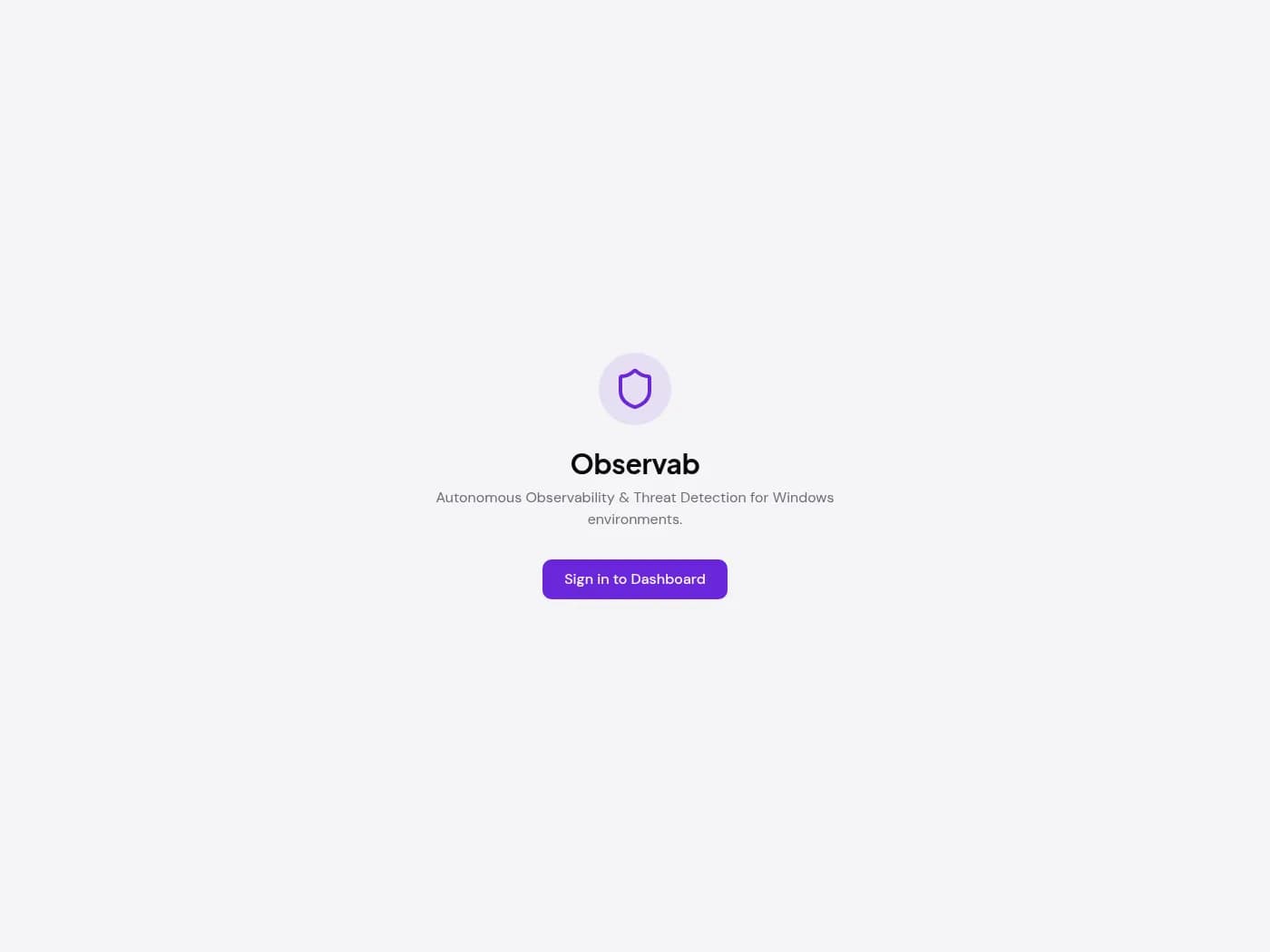 Observab Threat Dashboard