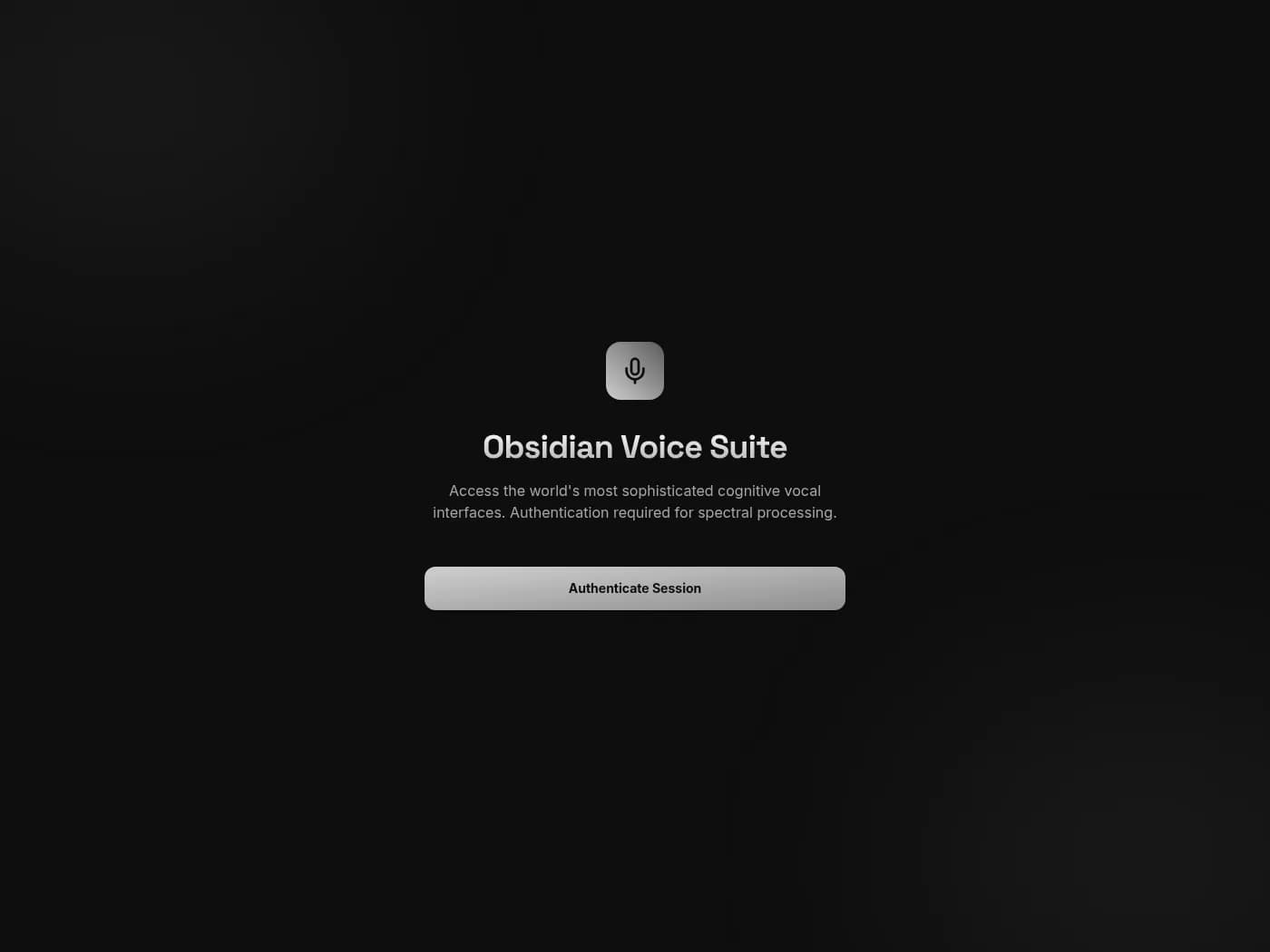 Obsidian Voice Suite