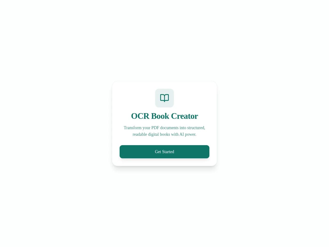 OCR Book Creator