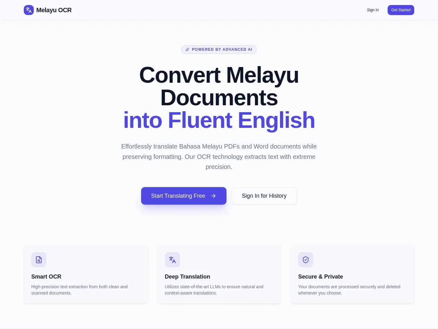 Melayu OCR Translator