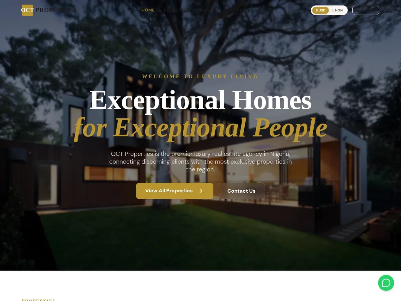 OCT Properties Real Estate