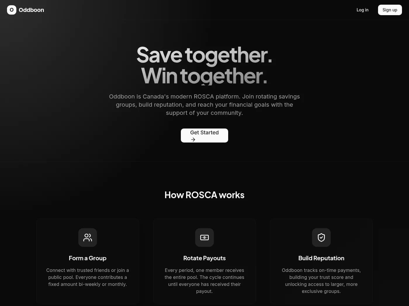 Oddboon Group Savings App