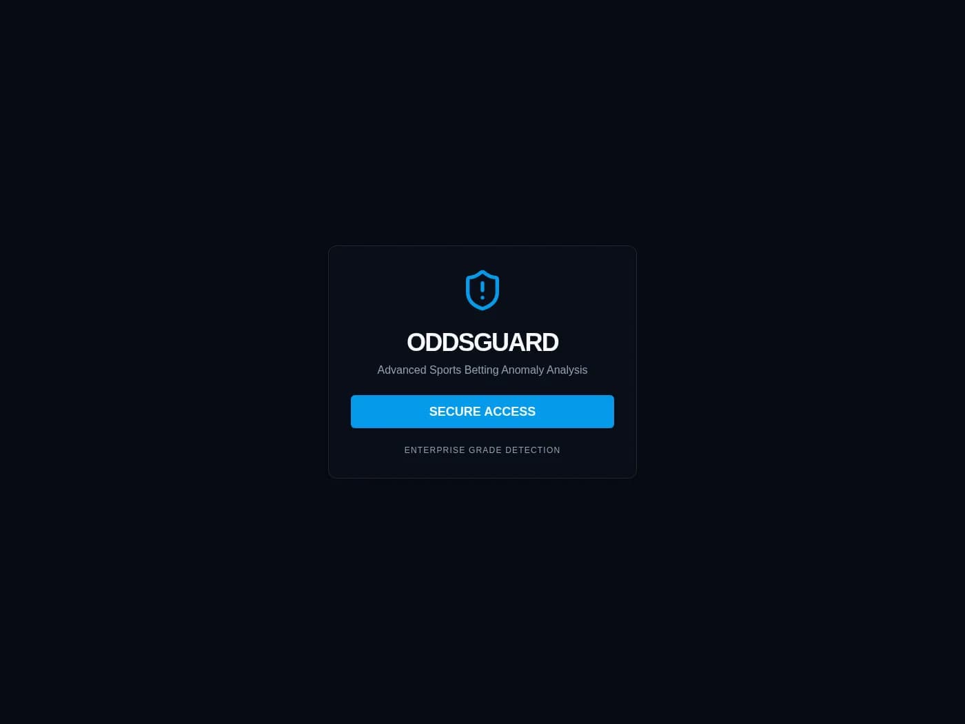 OddsGuard Analyzer