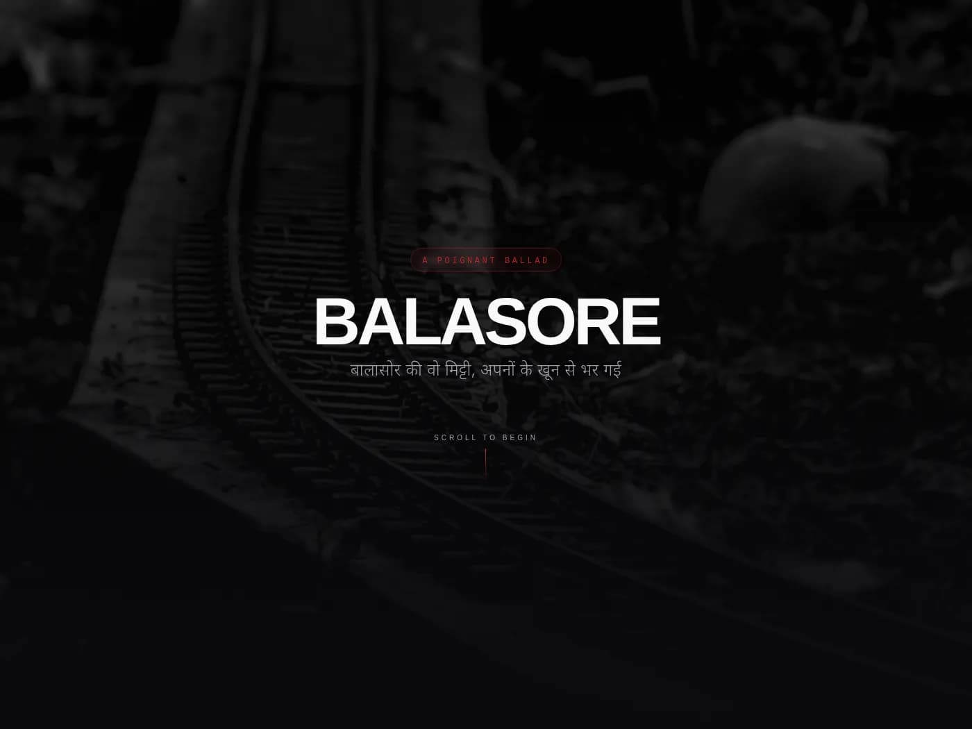 Odisha Train Ballad