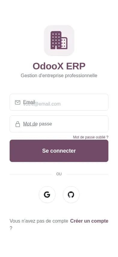 OdooX Android ERP
