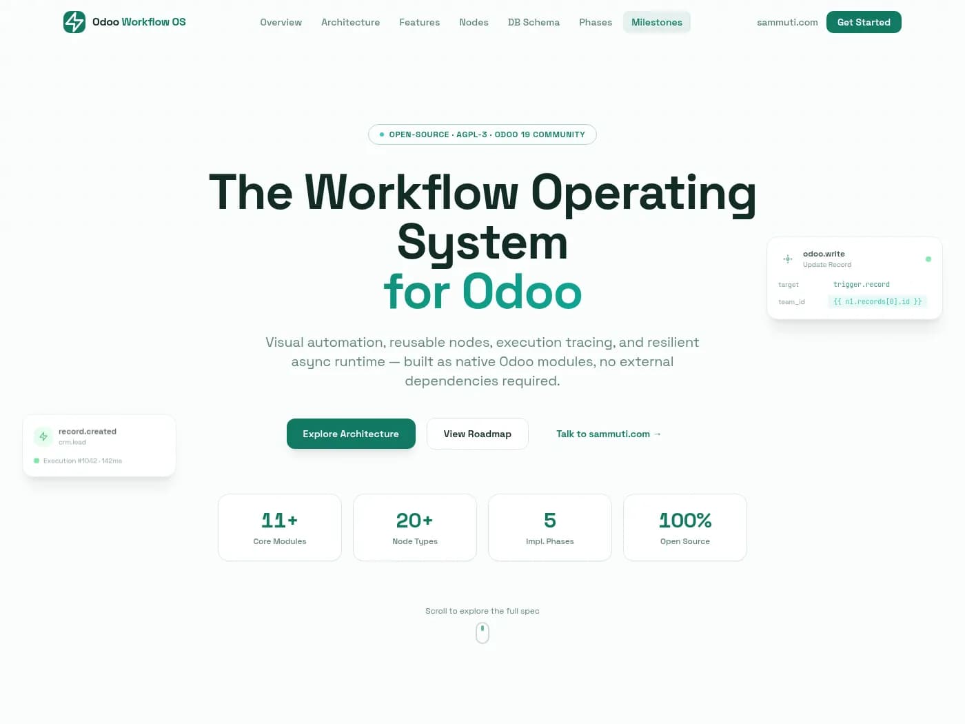 Odoo Workflow OS