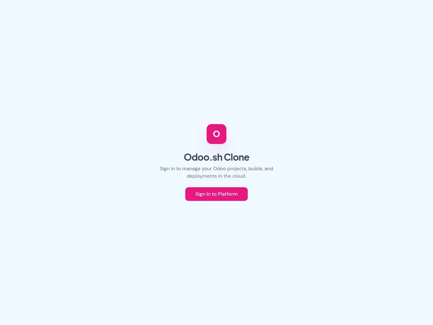 Odoo SH Clone