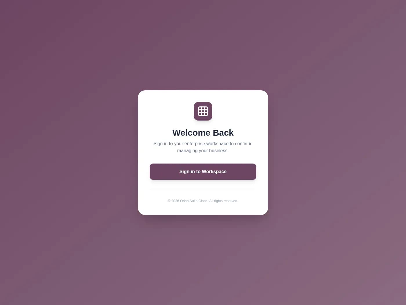 Odoo Suite Clone