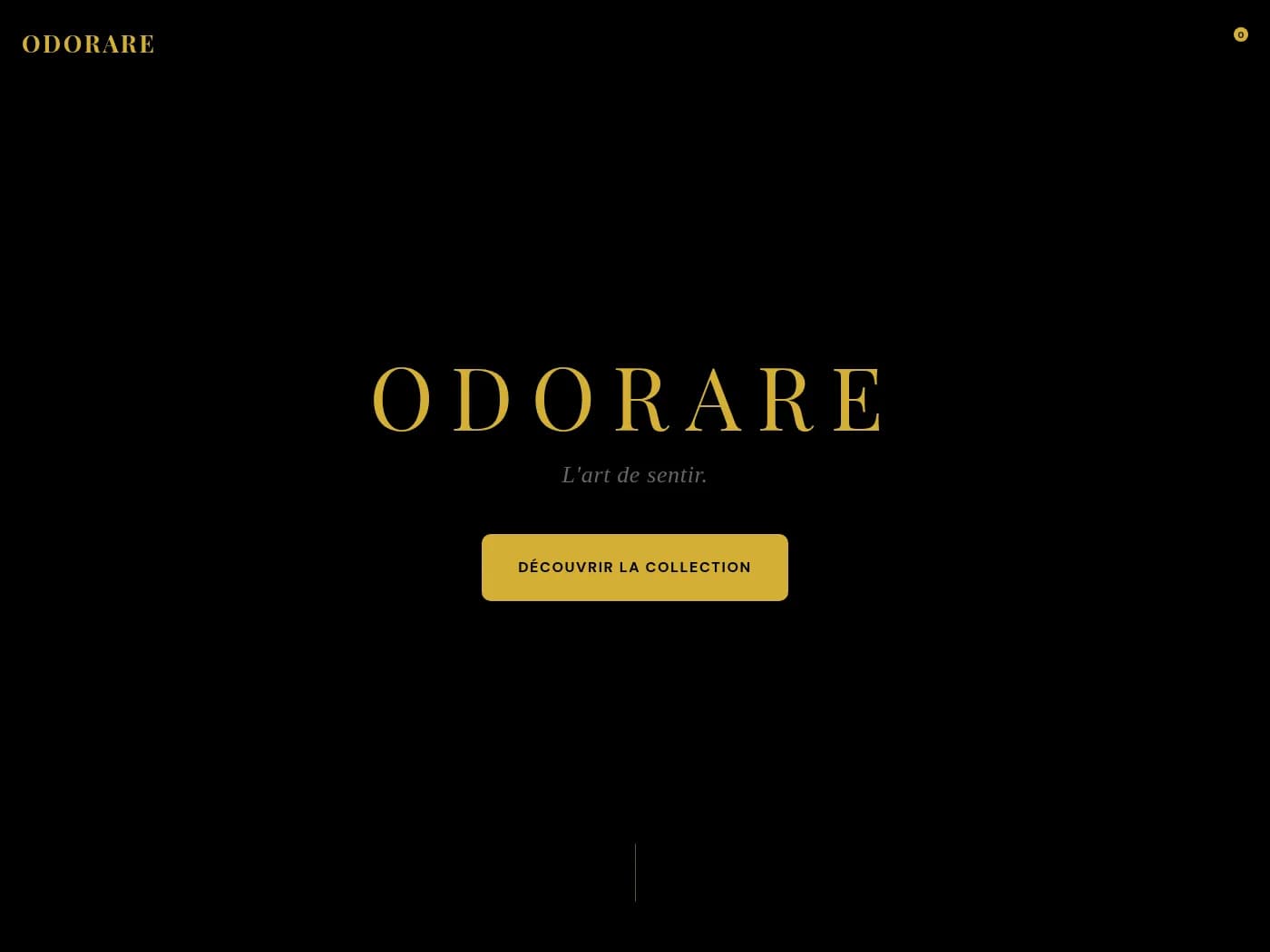 Odorare Parfums Website