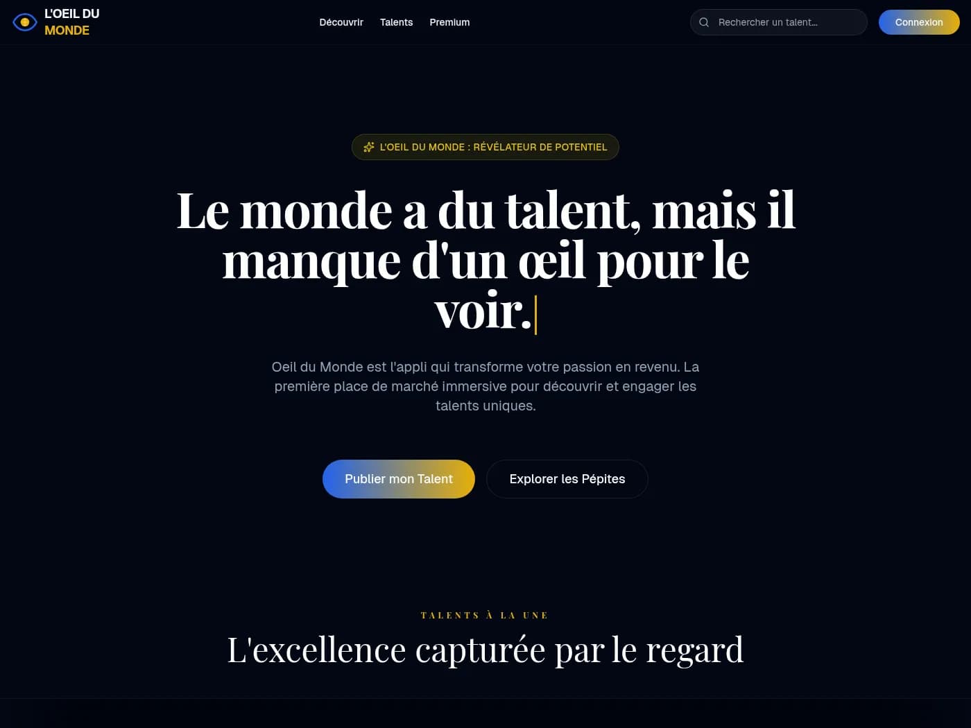 Oeil du Monde