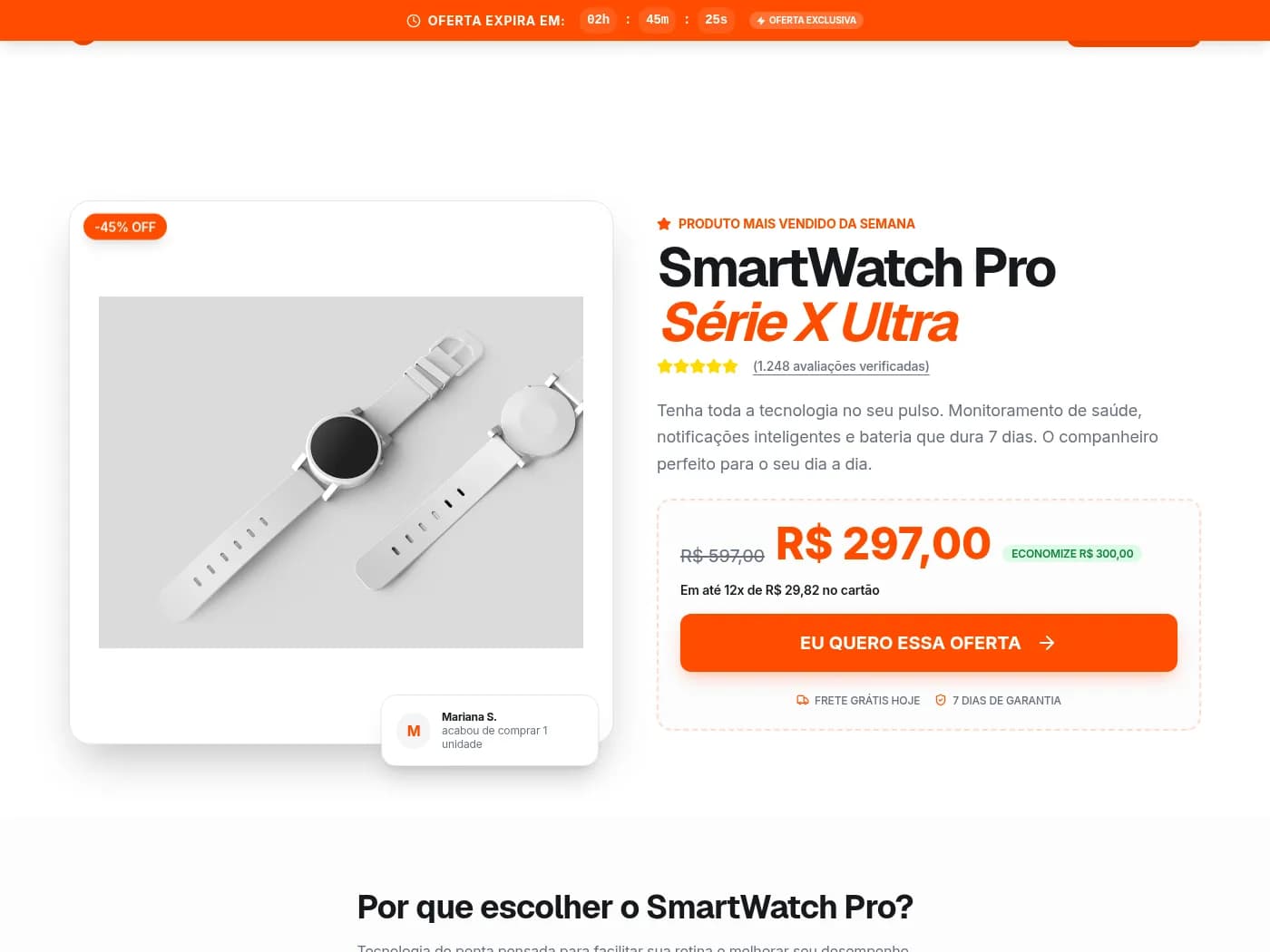 Oferta do Dia Page