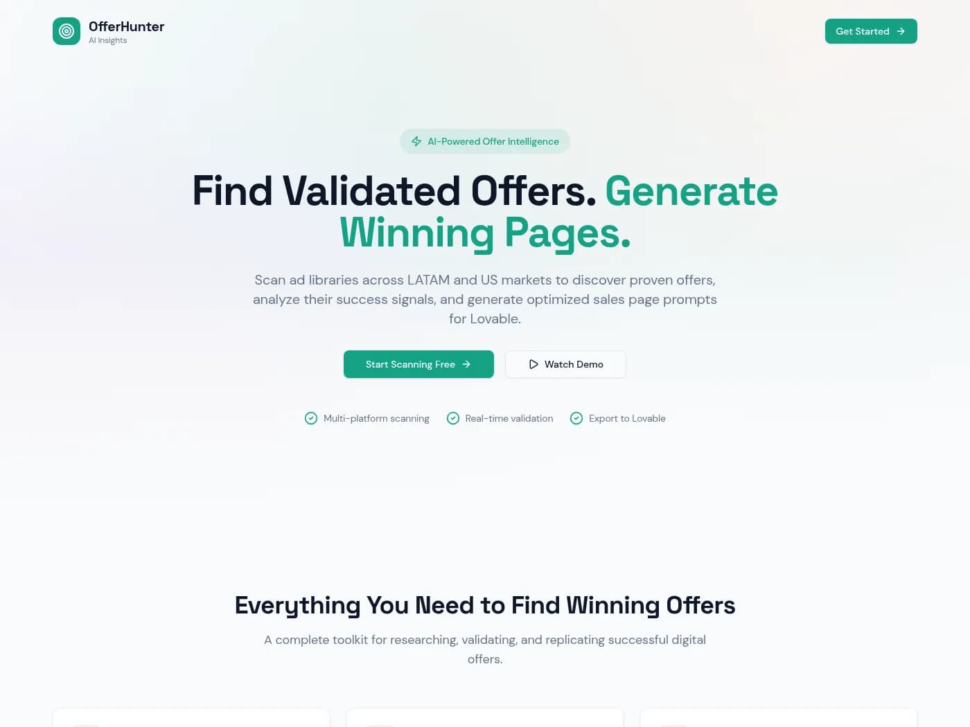 OfferHunter AI Insights