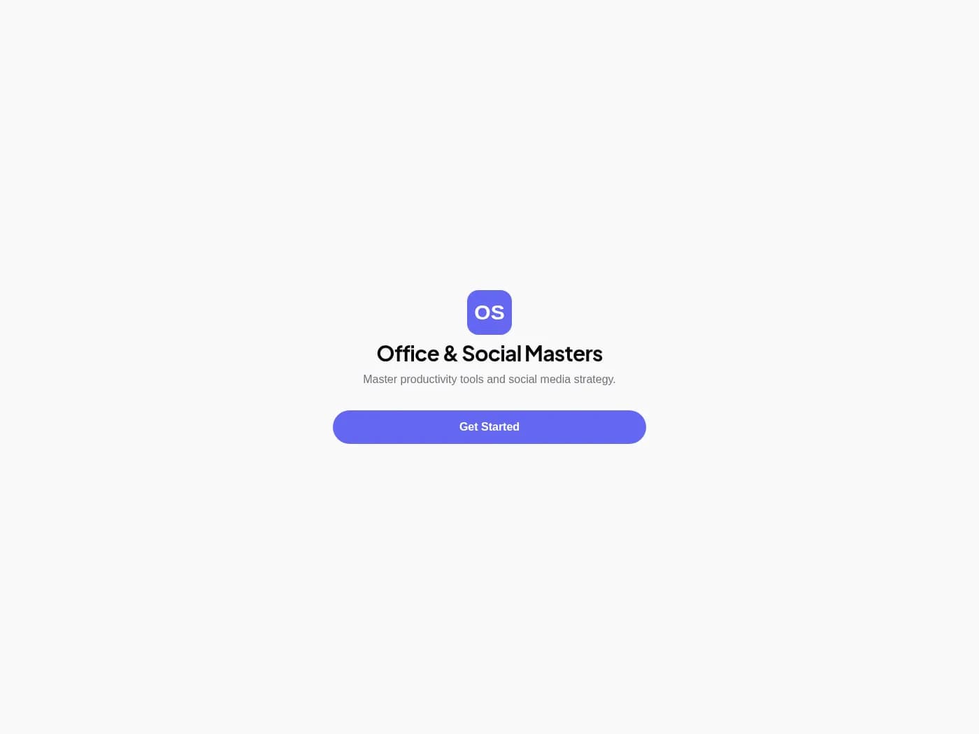 Office & Social Courses App