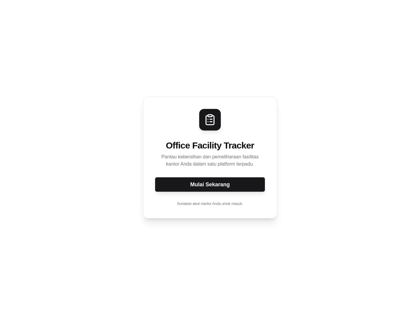 Office Facility Tracker