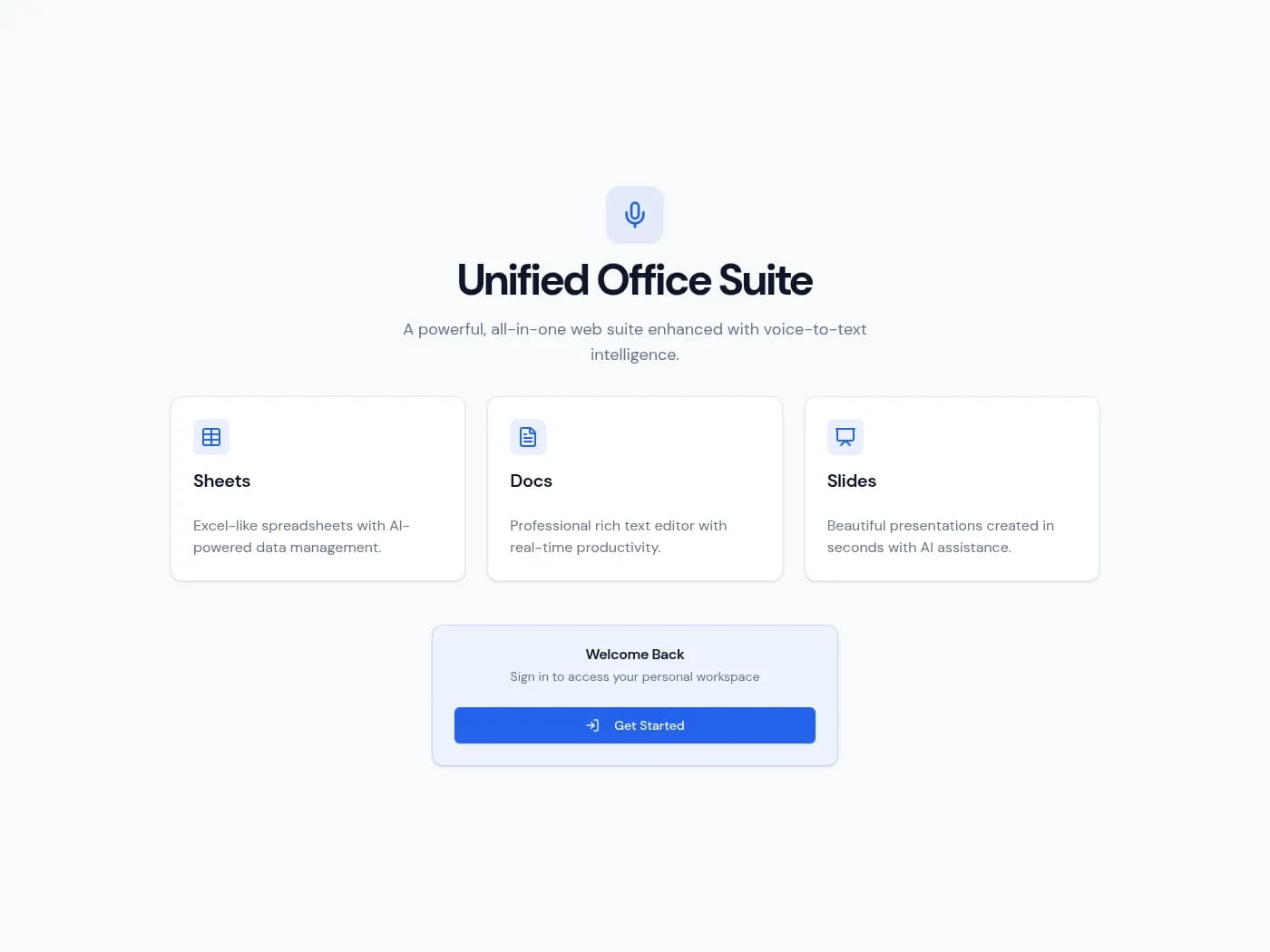 Unified Office Suite