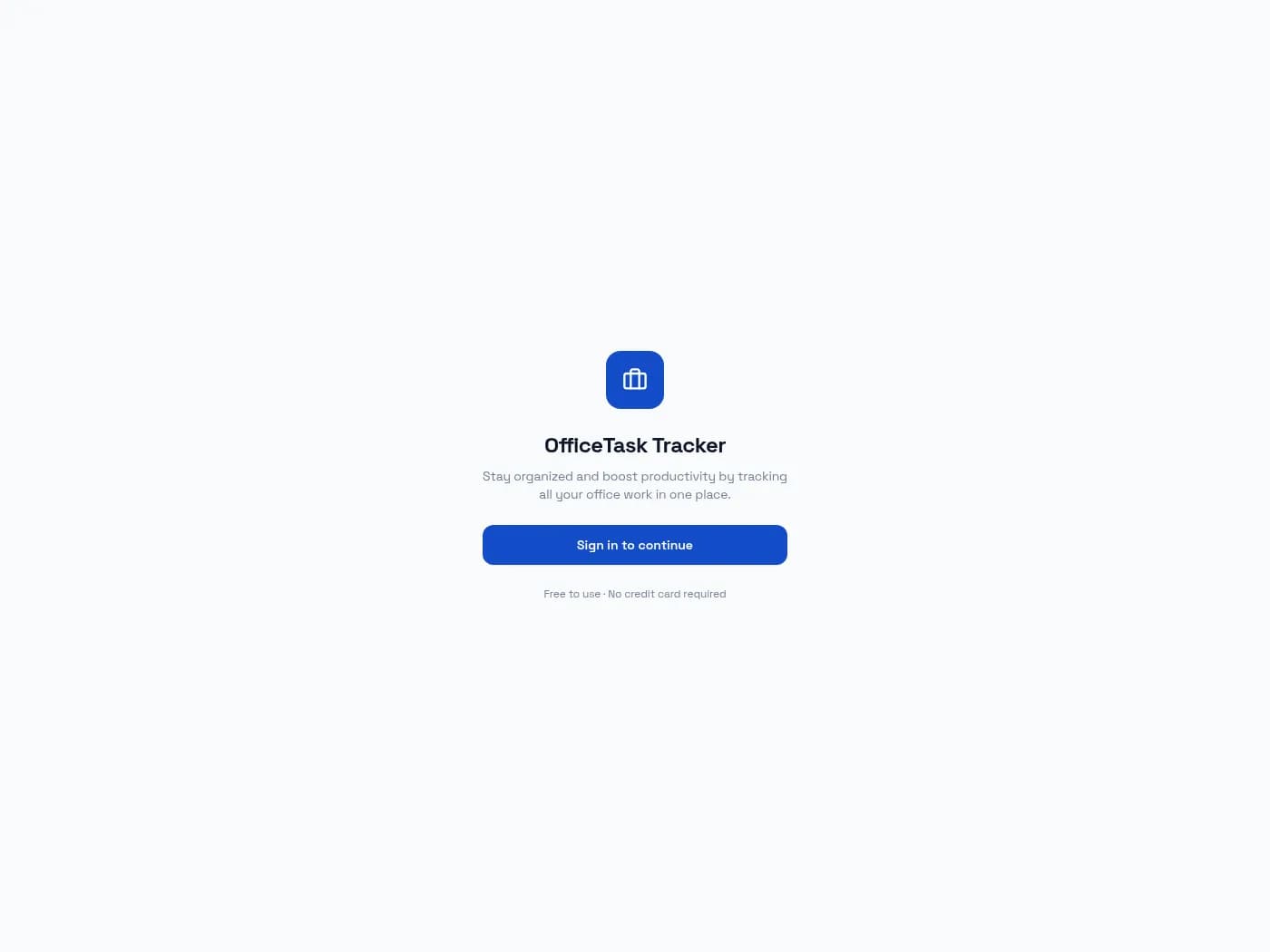 OfficeTask Tracker