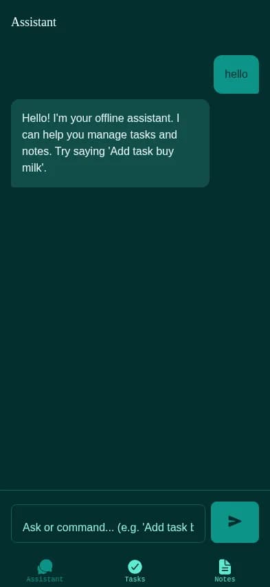 Offline AI Companion